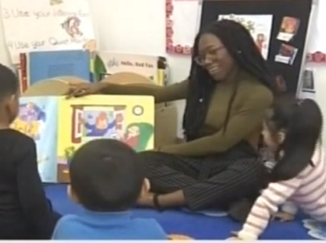 Former Student Who is Now a Teacher at the Bronx Early Learning Center ...
